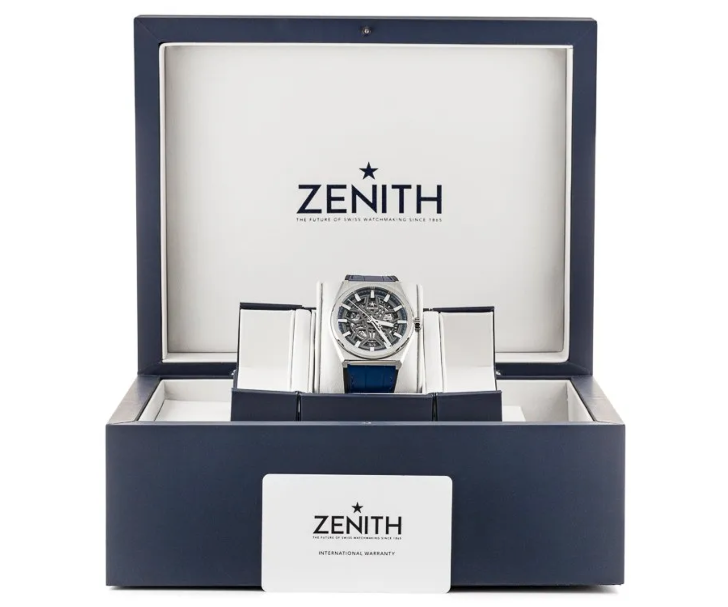 Zenith Defy Classic 95.9000.670/78.R782 Titanium 41 mm Watch Box and ...